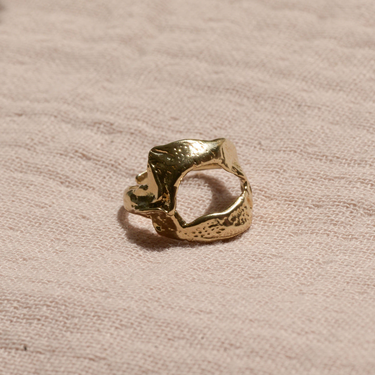 Recycled Organic Ring / Silver or Gold – Mon Pote