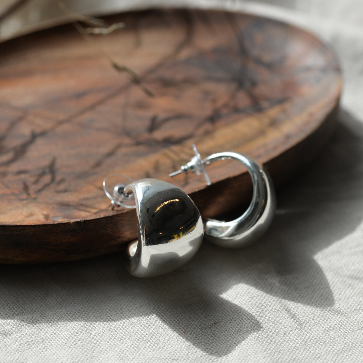 Kasia Recycled Earrings / Gold and Silver – Mon Pote