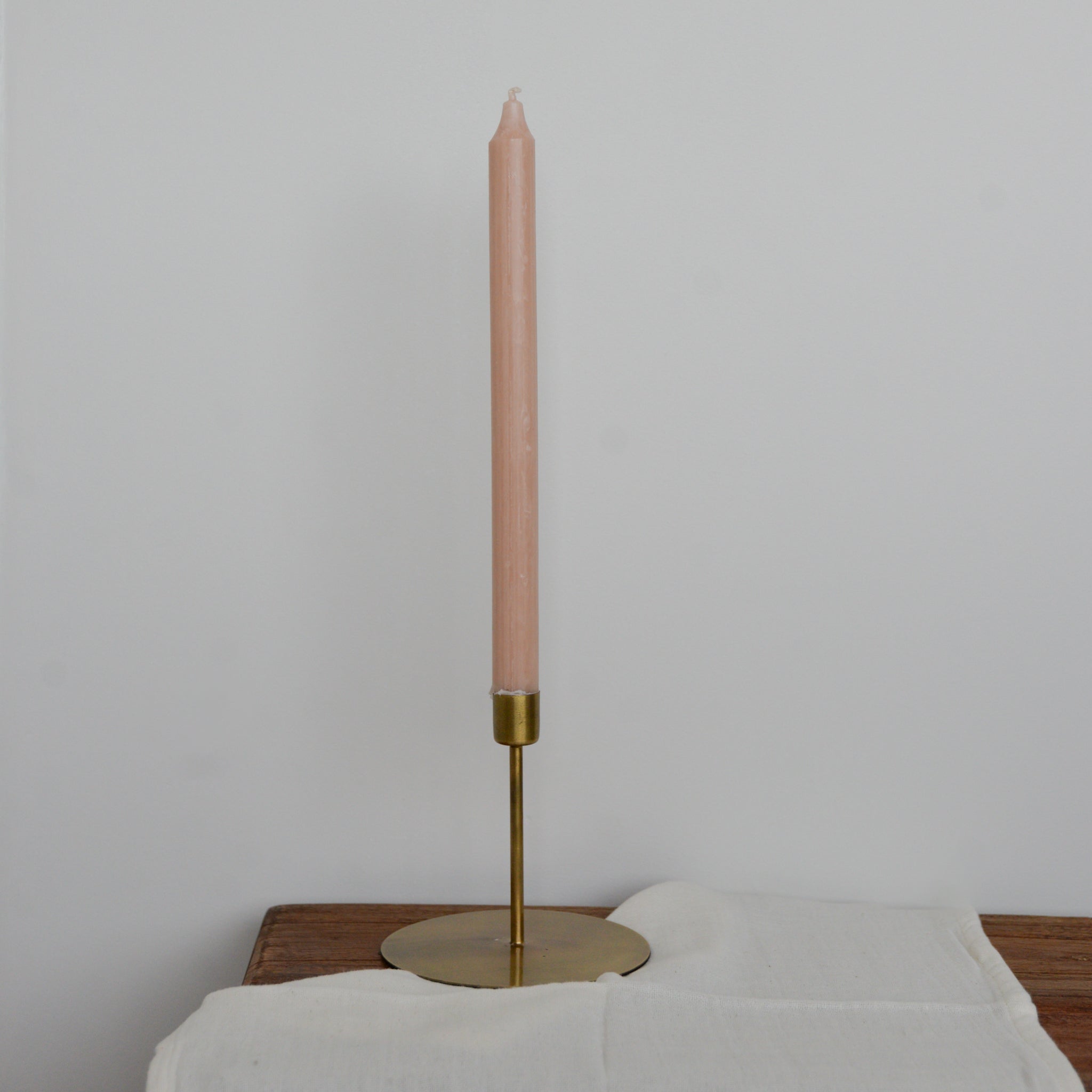 Single Tall Rustic Dinner Candle / Sand – Mon Pote