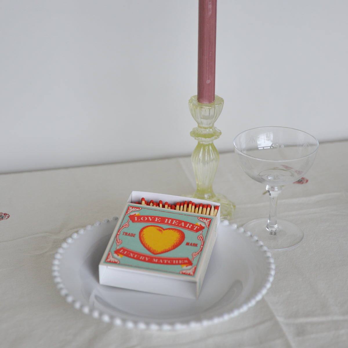 Square Match Box / Love Heart – Mon Pote