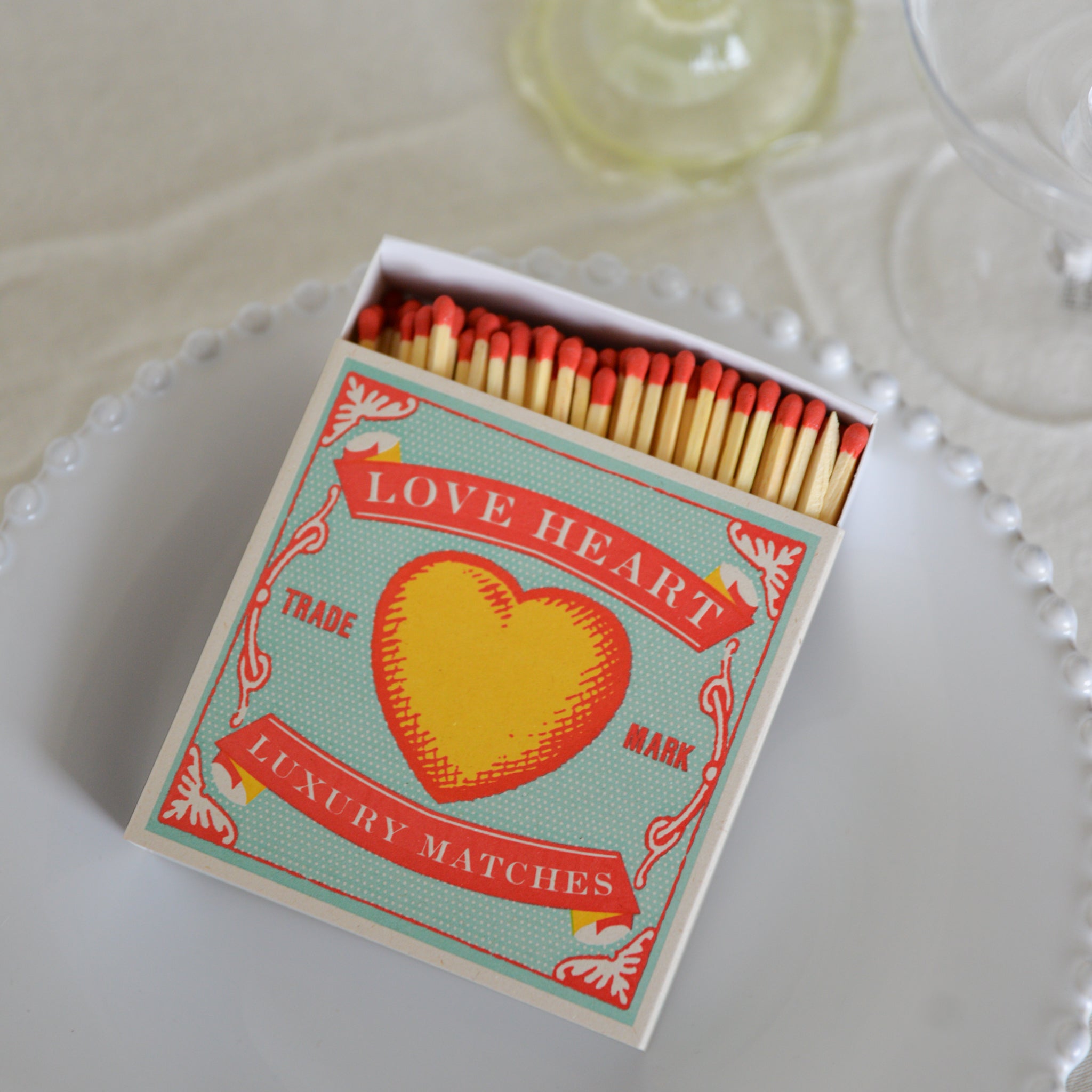 Square Match Box / Love Heart – Mon Pote