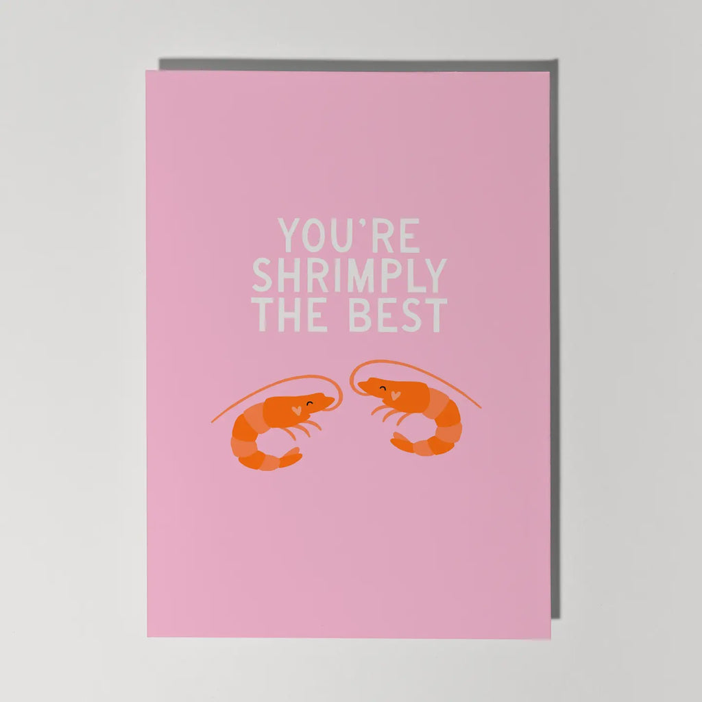 You're Shrimply the Best Valentines Card – Mon Pote