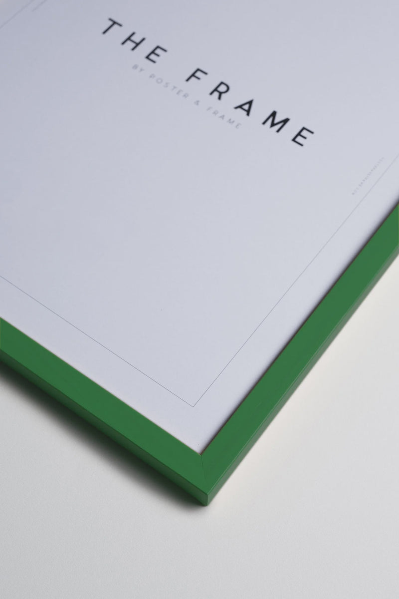 Hand Made Green Frame / 50 x 70 cm – Mon Pote