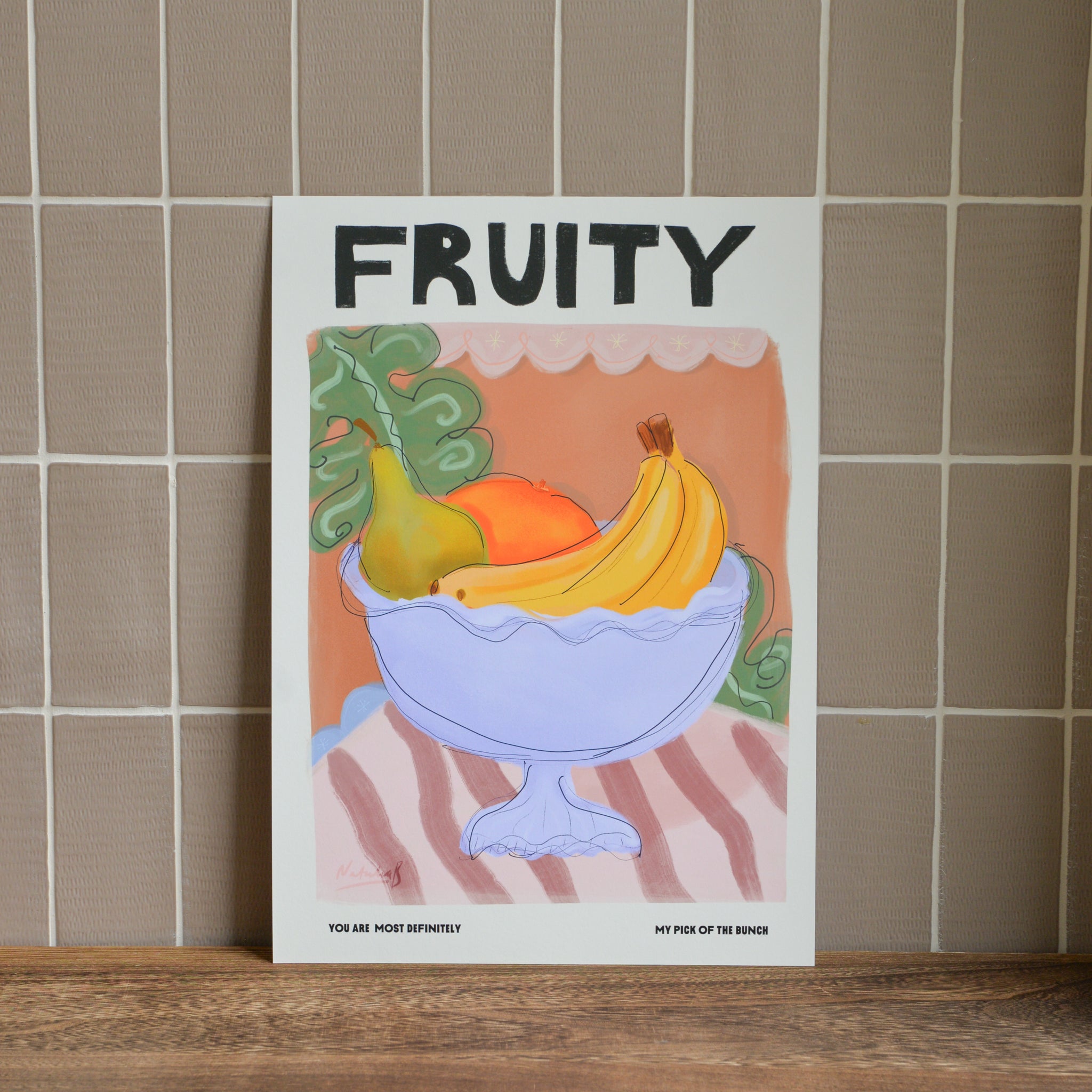 Natalia Bagniewska Fruity A3 Print – Mon Pote