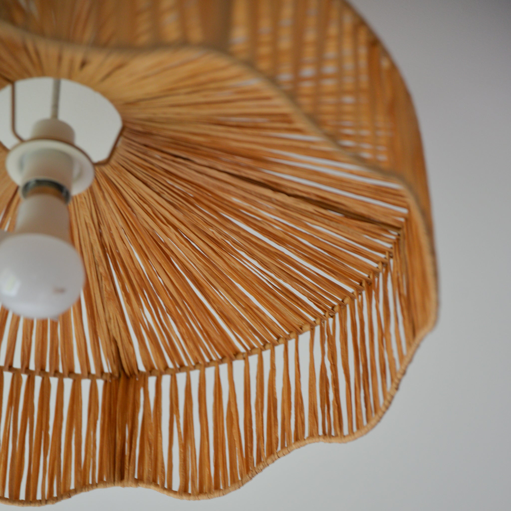 Scallop Edge Bamboo Lampshade – Mon Pote