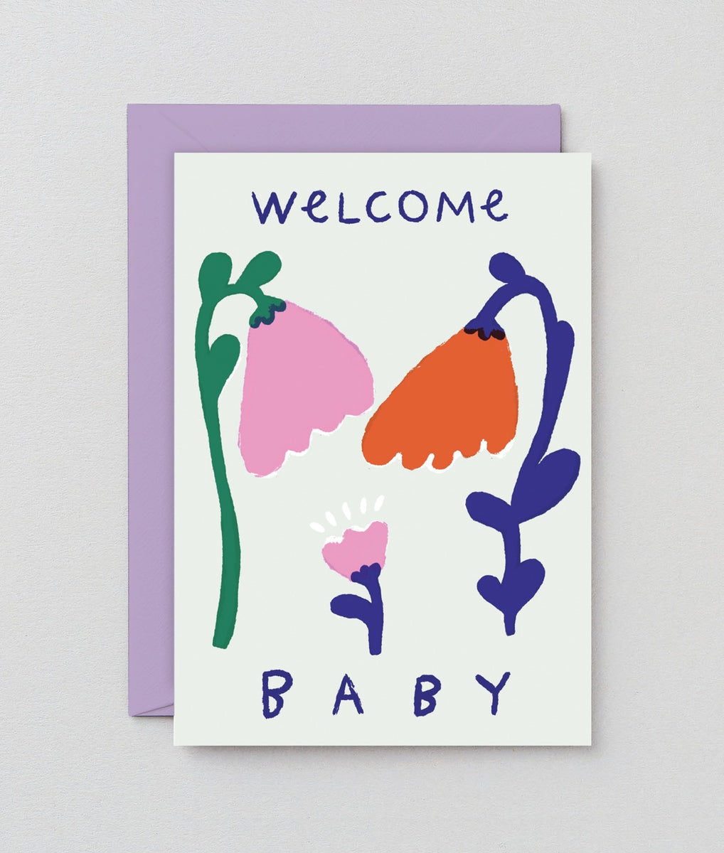 Wrap Welcome Baby Card | Gender Neutral baby cards – Mon Pote