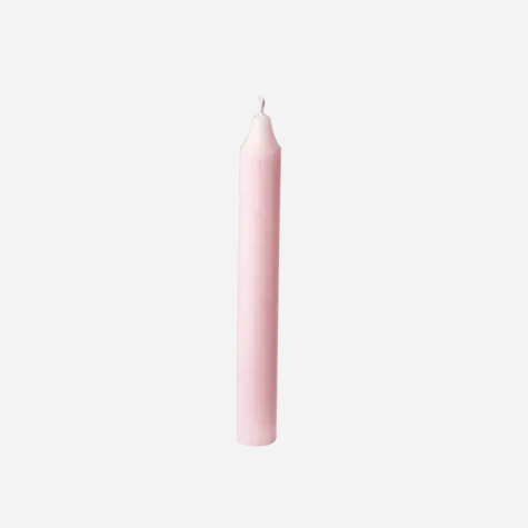 Single Rustic Candle / Light Pink – Mon Pote